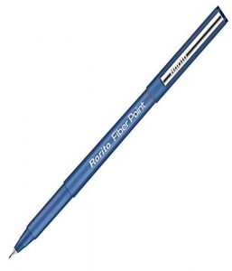 Rorito Fiber Point Blue Pen 10 pc - Deep Online Store